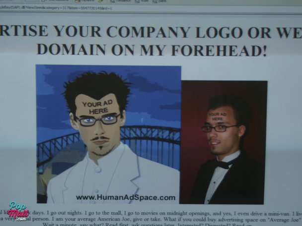 How I Made $50,000 for Wearing a Temporary Forehead Tattoo and What it ...